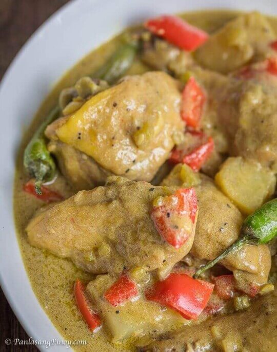 Filipino Style Chicken Curry - Panlasang Pinoy