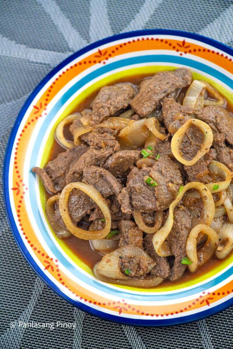 Bistek Tagalog Beef Steak Recipe