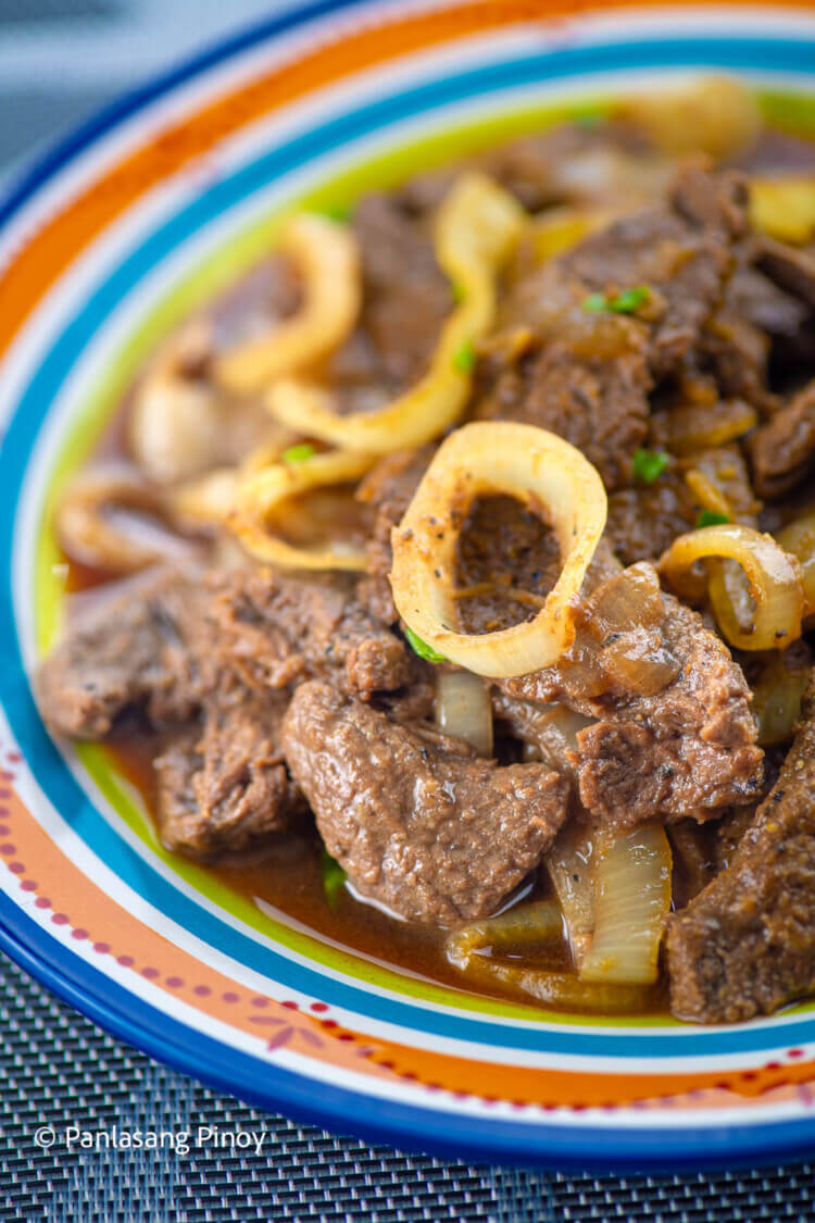 Bistek Tagalog Beef Steak Recipe