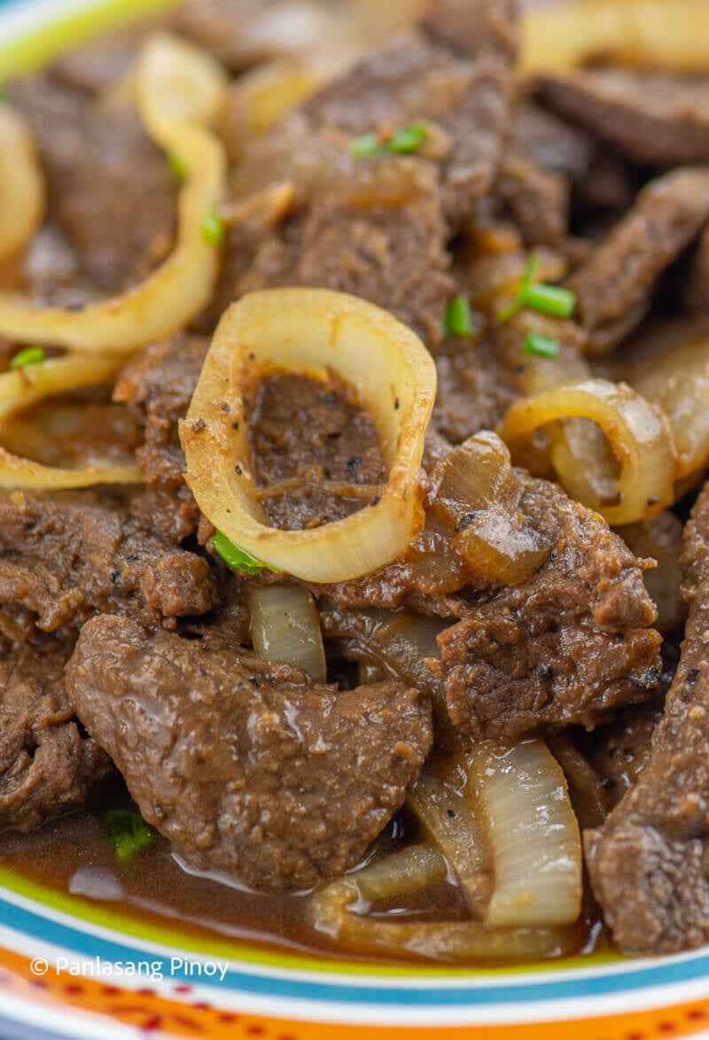 Bistek Tagalog Beef Steak Recipe