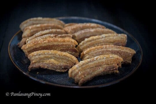 Crispy Pork Belly Chicharon - Panlasang Pinoy