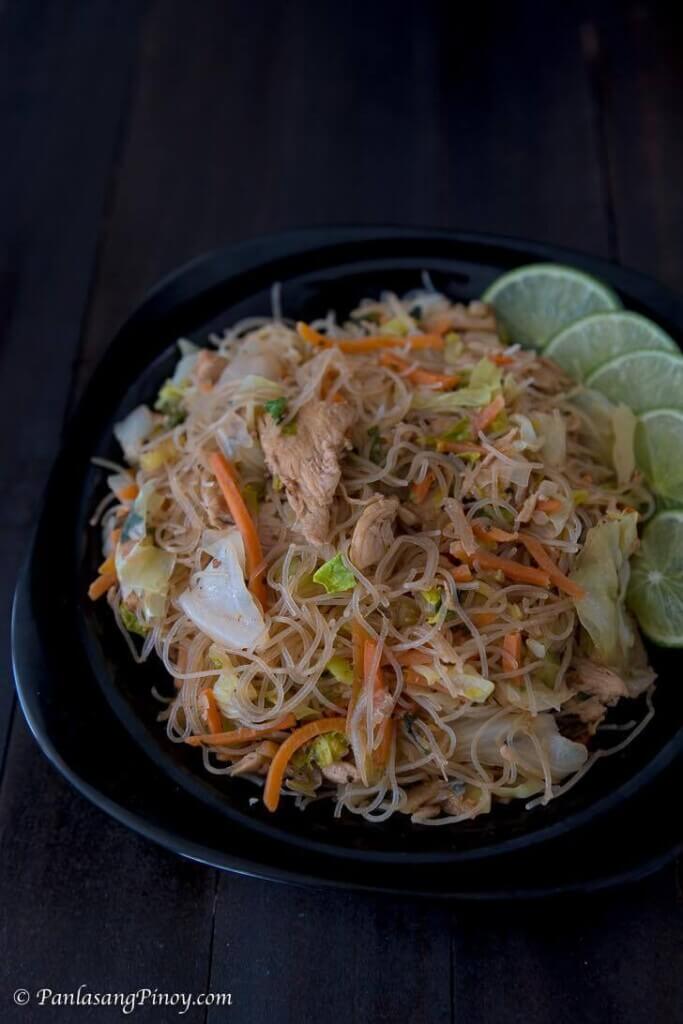 Chicken Pancit Recipe - Panlasang Pinoy