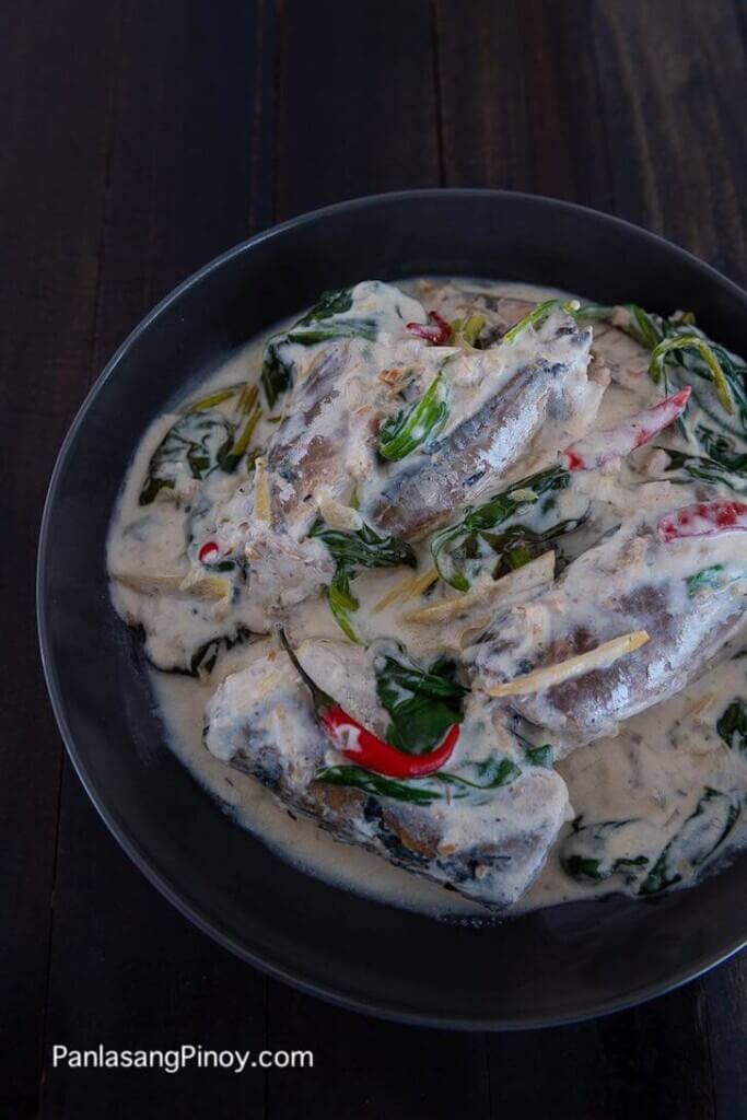 Ginataang Mackerel - Panlasang Pinoy