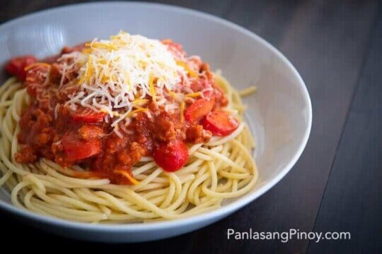 Meaty Spaghetti - Panlasang Pinoy