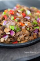Sizzling Crispy Sisig - Panlasang Pinoy