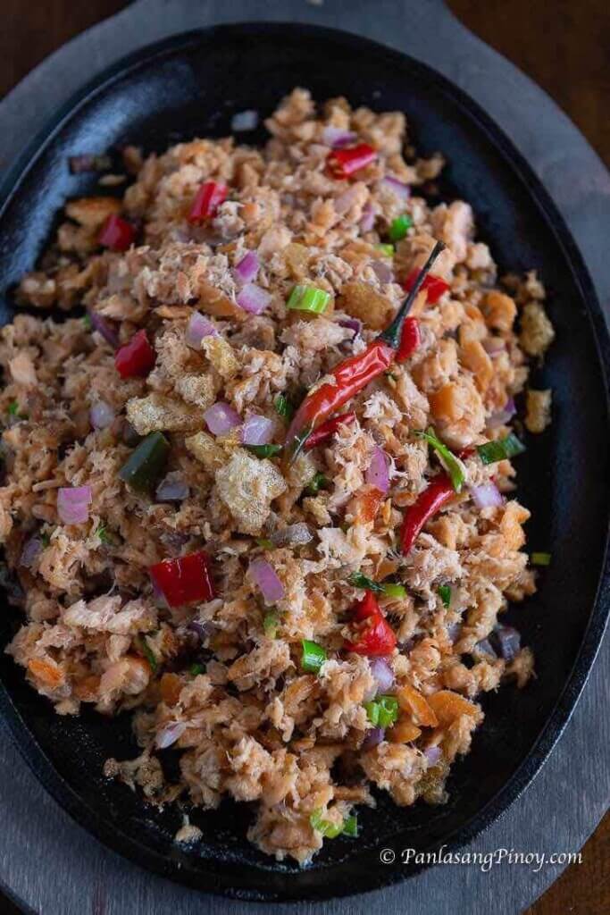 Salmon Sisig - Panlasang Pinoy