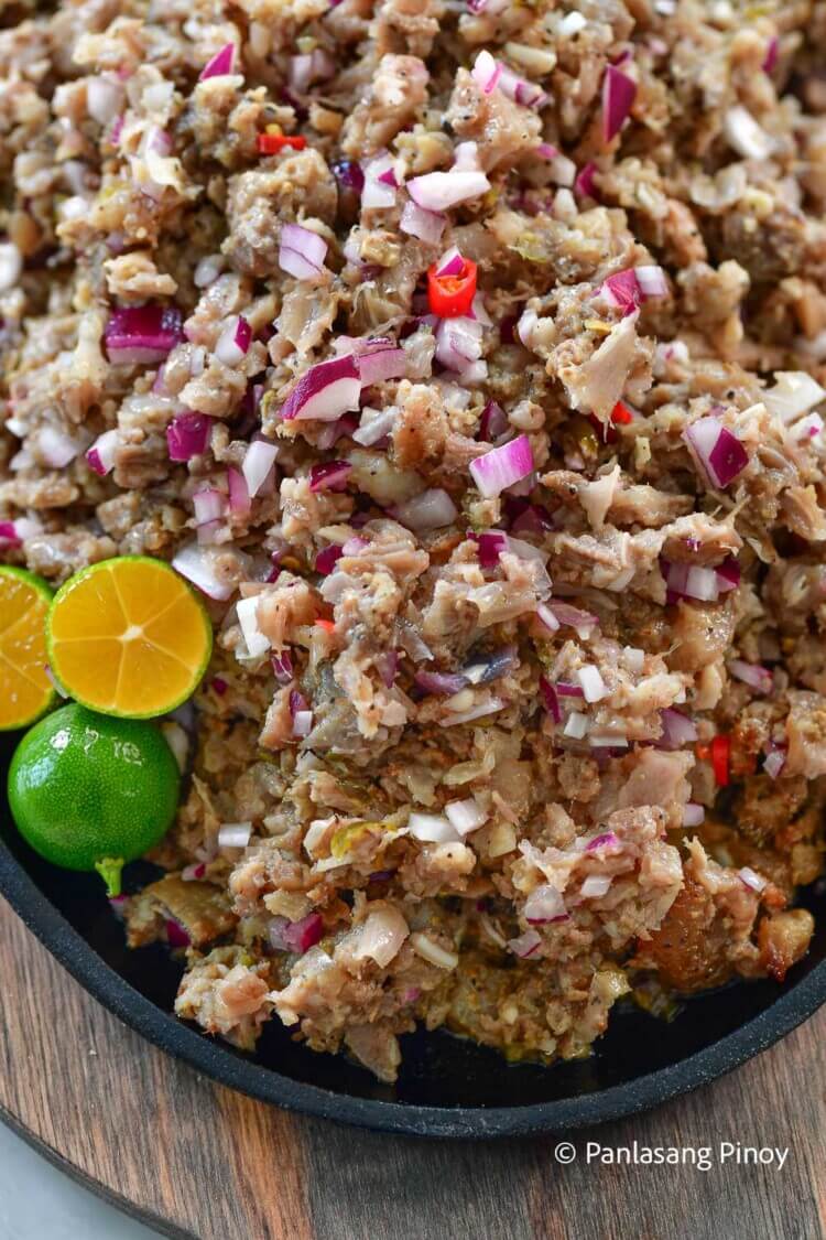 Pork Sisig Recipe - Panlasang Pinoy