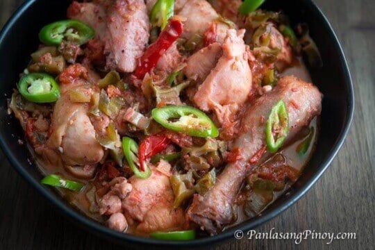 Chicken Binagoongan Recipe - Panlasang Pinoy