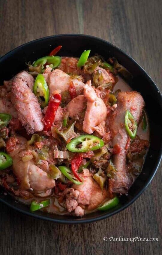 Chicken Binagoongan Recipe - Panlasang Pinoy