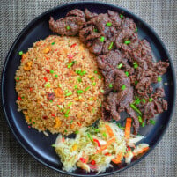 Tapa and Egg Fried Rice - Panlasang Pinoy