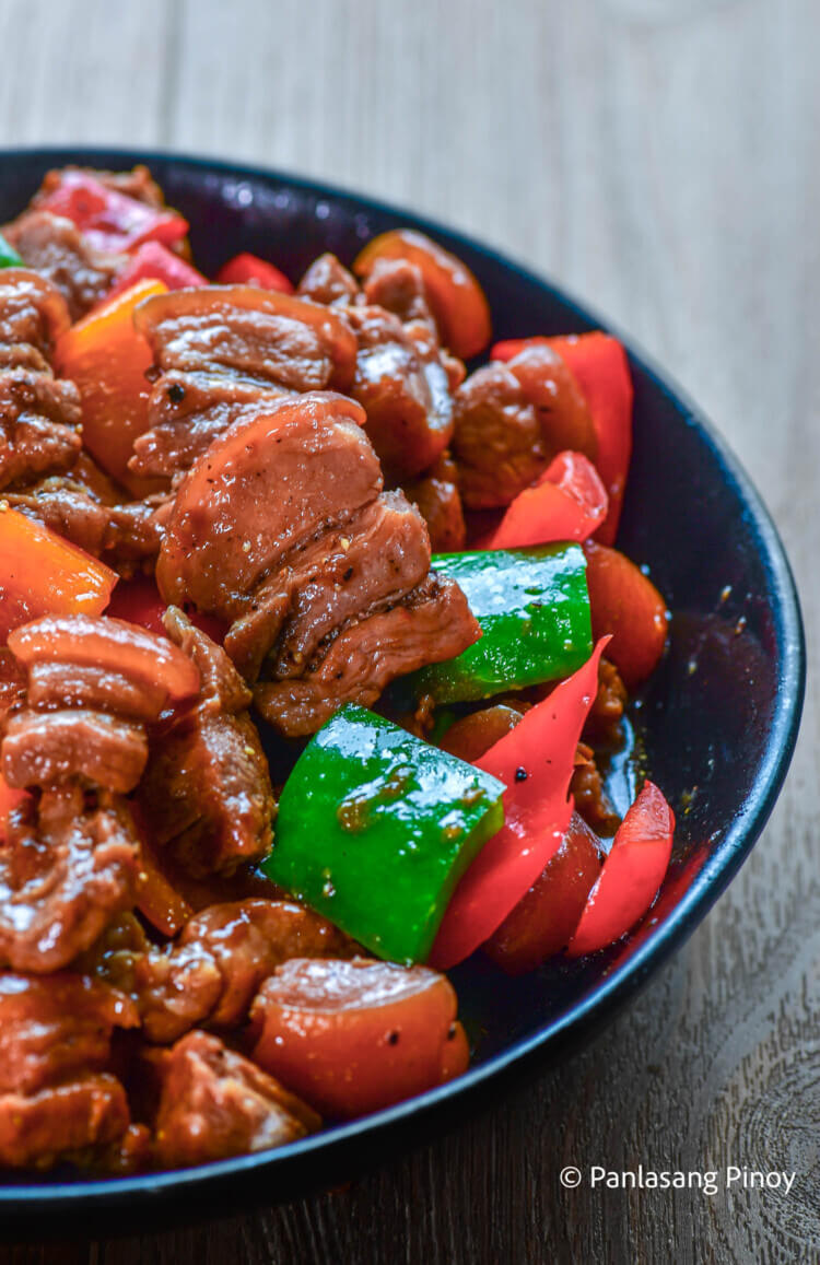 Pepper Pork Belly - Panlasang Pinoy