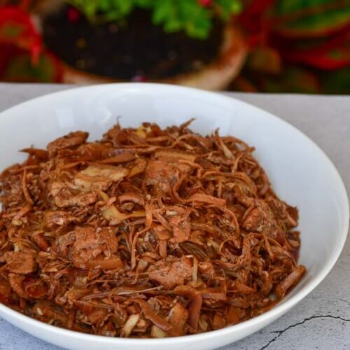 Ginisang Puso ng Saging - Panlasang Pinoy