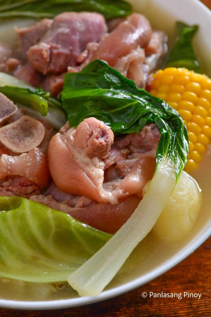 Nilagang Pata Recipe - Panlasang Pinoy