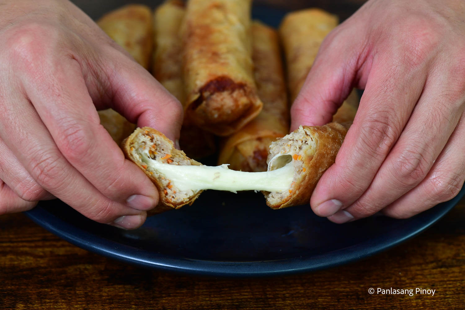 Cheesy Lumpia - Panlasang Pinoy