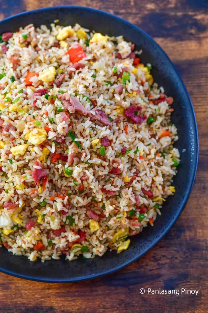 Ham Fried Rice - Panlasang Pinoy