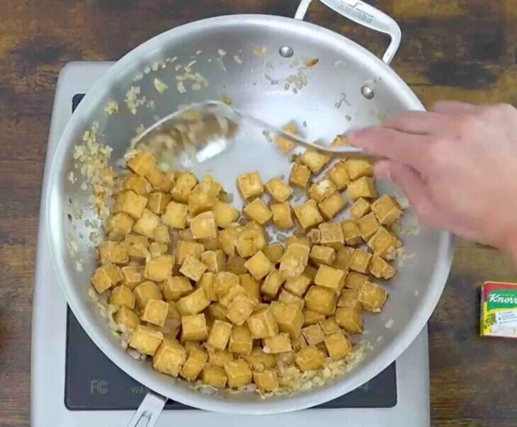 Creamy Tofu with Mixed Vegetables - Panlasang Pinoy
