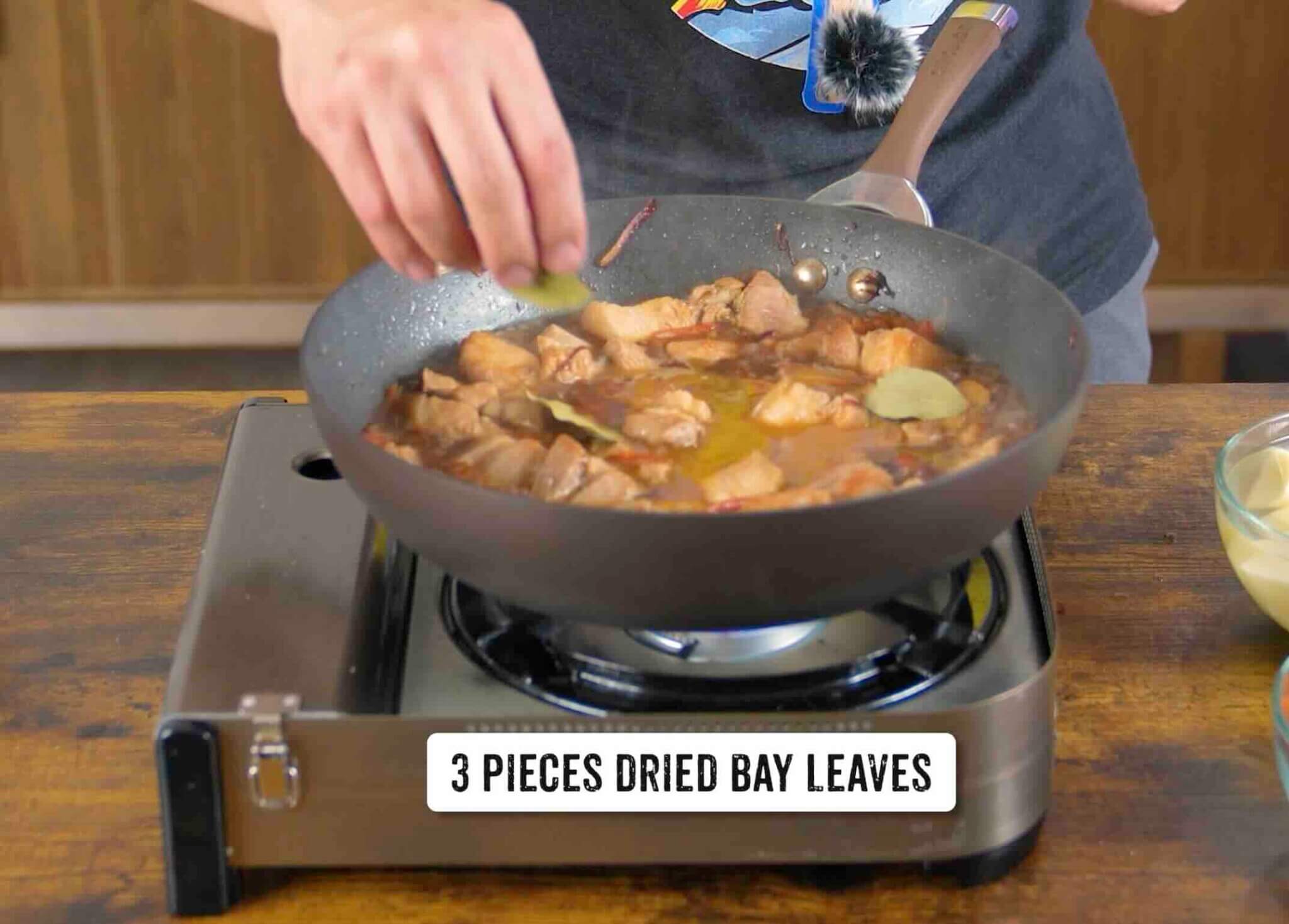 Braised Pork Belly with Potato and Peppers - Panlasang Pinoy