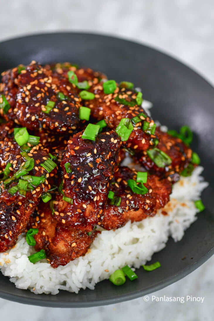 Sticky crispy chicken – Bonus Kitchen