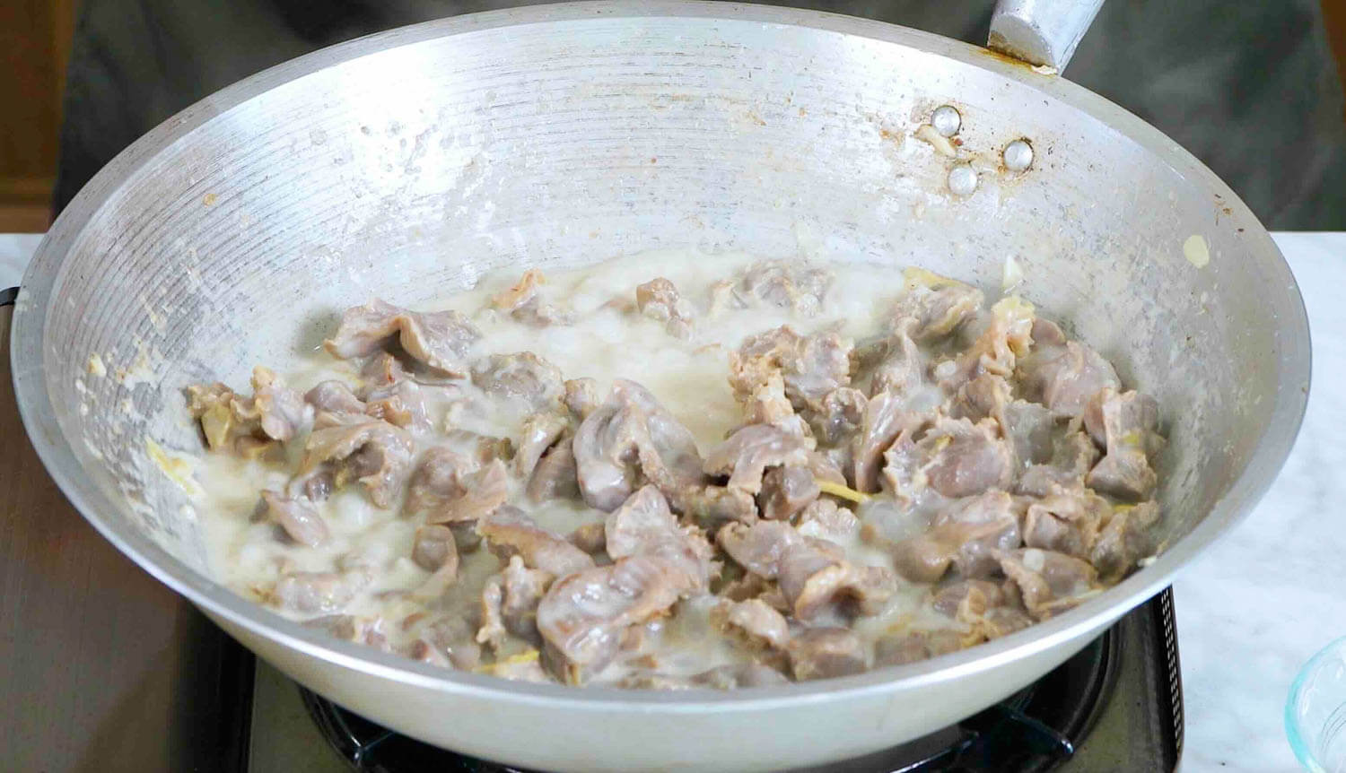 Chicken Gizzard Ginataan - Panlasang Pinoy