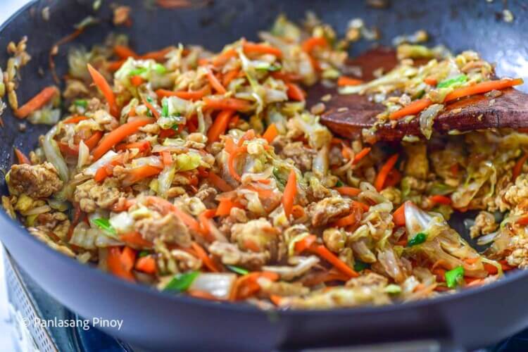 Ginisang Repolyo with Egg - Panlasang Pinoy