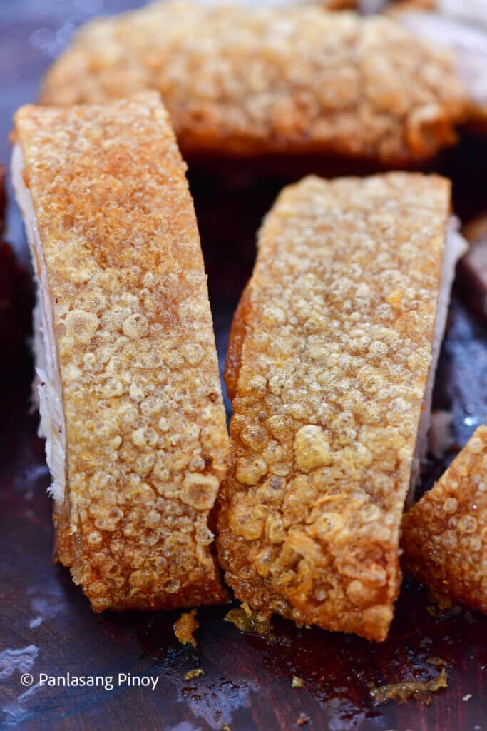 How to Fry Pork Belly (Lechon Kawali) - Panlasang Pinoy