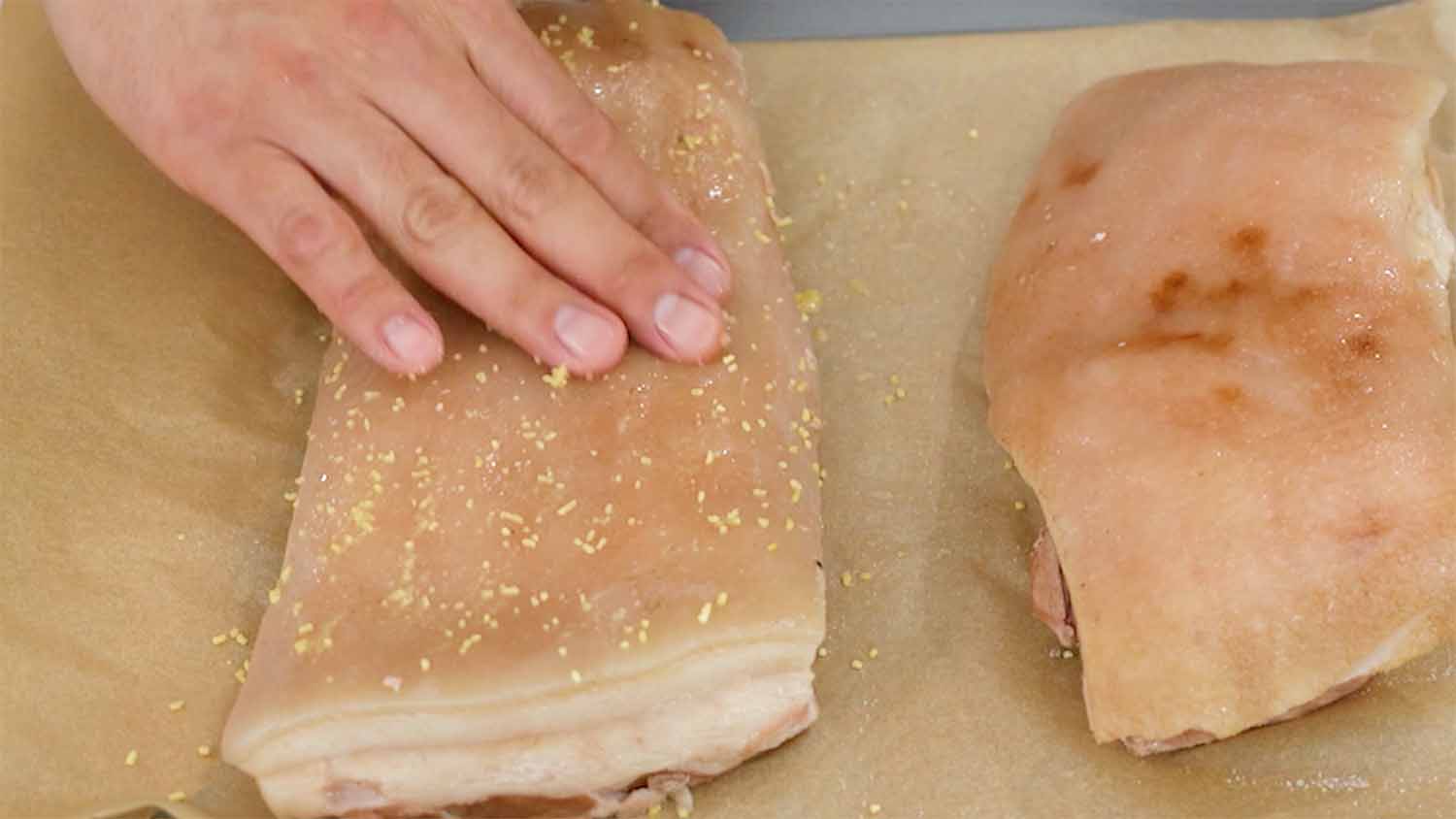 How to Fry Pork Belly (Lechon Kawali) - Panlasang Pinoy