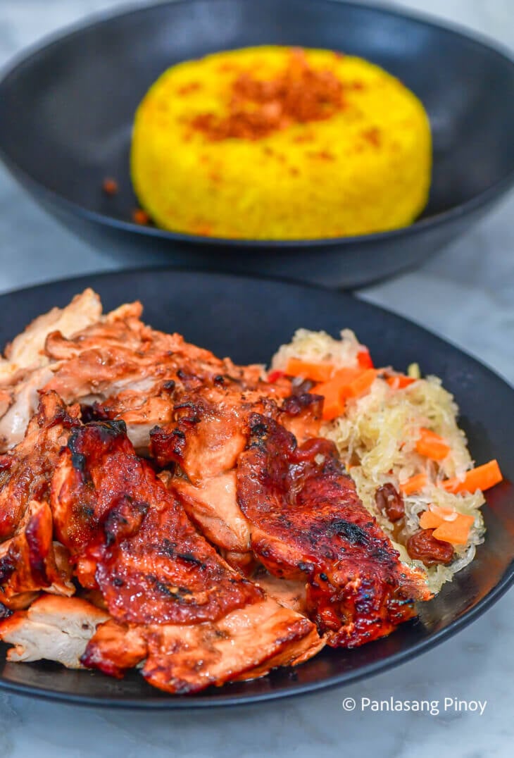 BBQ Chicken with Java Rice - Panlasang Pinoy