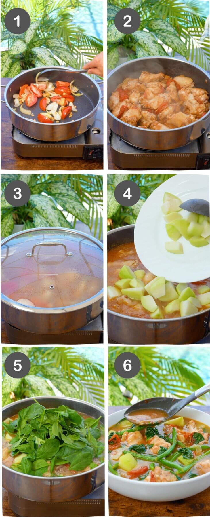 Sinabawang Manok Recipe - Panlasang Pinoy