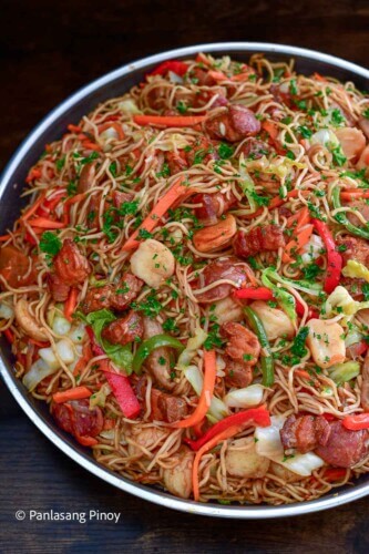 Pancit Recipe - Panlasang Pinoy