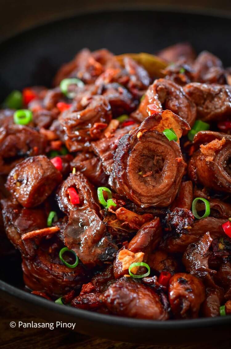 Adobong Isaw ng Baboy (Tumbong Recipe) - Panlasang Pinoy