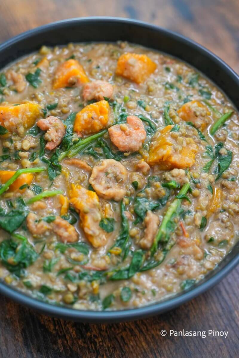 Ginisang Monggo with Kalabasa - Panlasang Pinoy