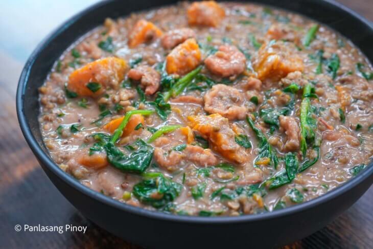 Ginisang Monggo with Kalabasa - Panlasang Pinoy