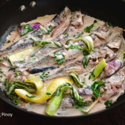 Creamy Coconut Milk Fish Stew (Ginataang Isda with Eggplant and Bok ...
