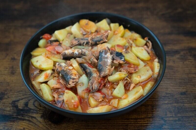 Ginisang Sayote at Sardinas - Panlasang Pinoy